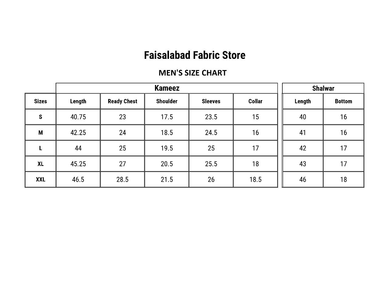 Mens Shalwar Kameez Measurement Guide - Perfect Fit Guide!