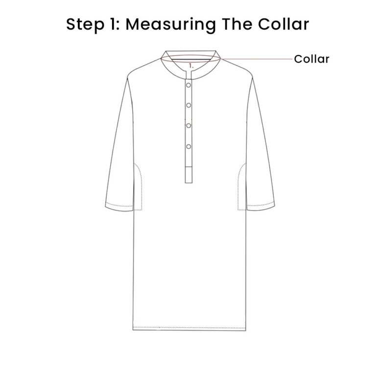Mens Shalwar Kameez Measurement Guide - Perfect Fit Guide!
