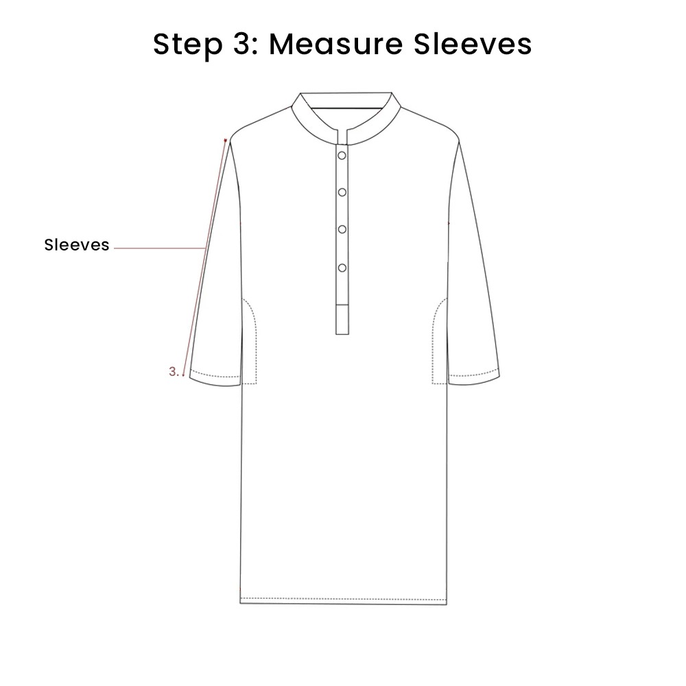 Mens Shalwar Kameez Measurement Guide - Perfect Fit Guide!